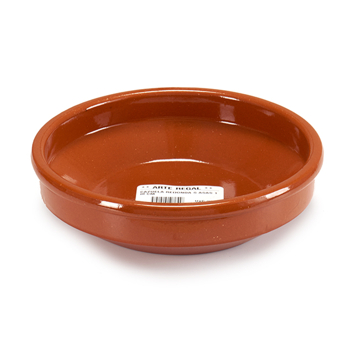 Order Arte Regal Brown Clay Round Deep Plate 18 cm Now! | Jomla.ae