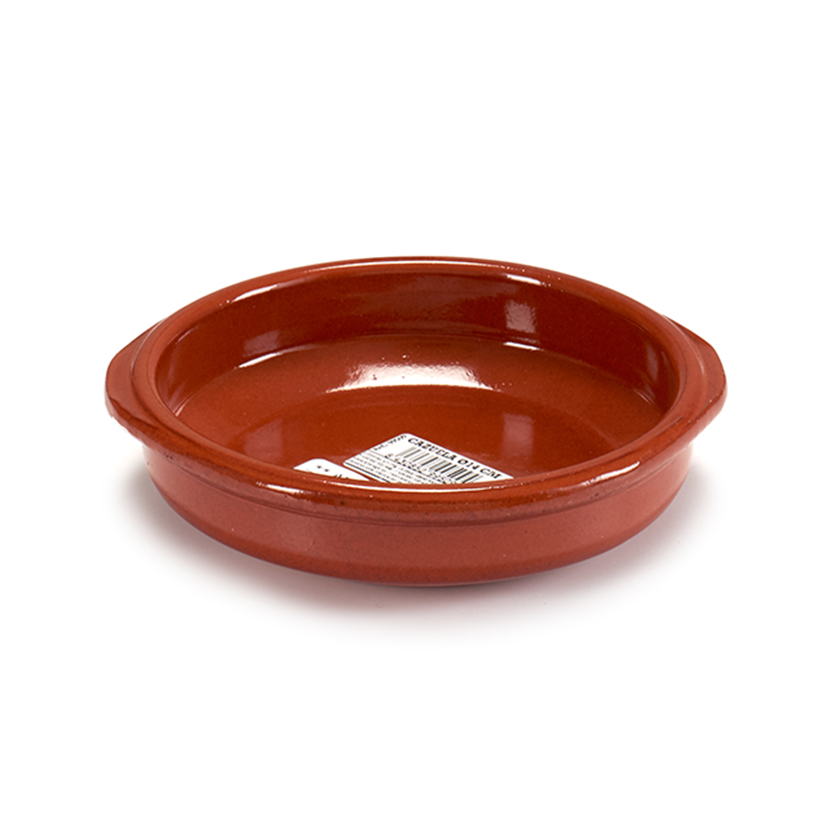Order Arte Regal Brown Clay Round Deep Plate with Handle 14 cm Now ...