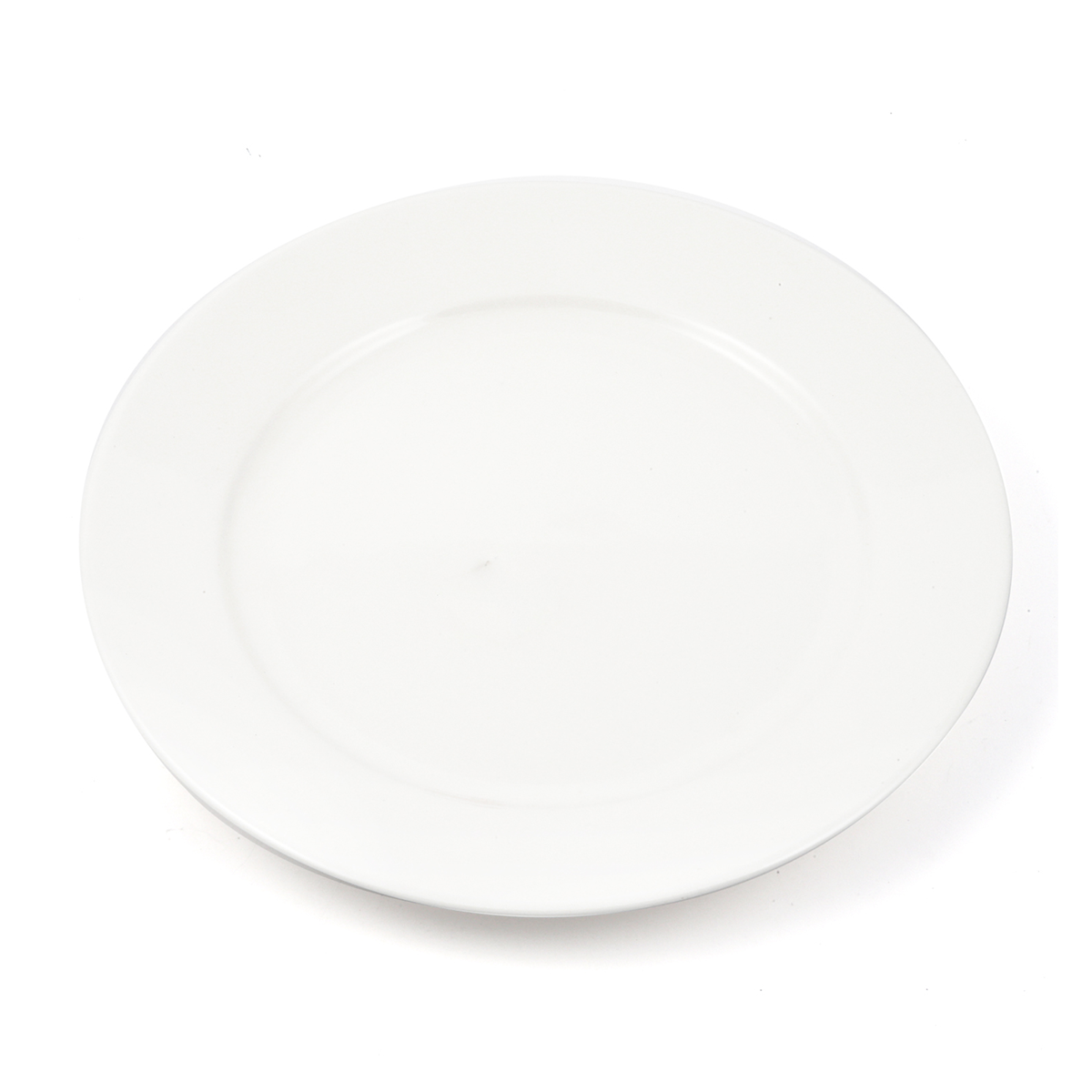 Order B2B Ivory Porcelain Flat Plate 25 cm / 10" Now! | Jomla.ae