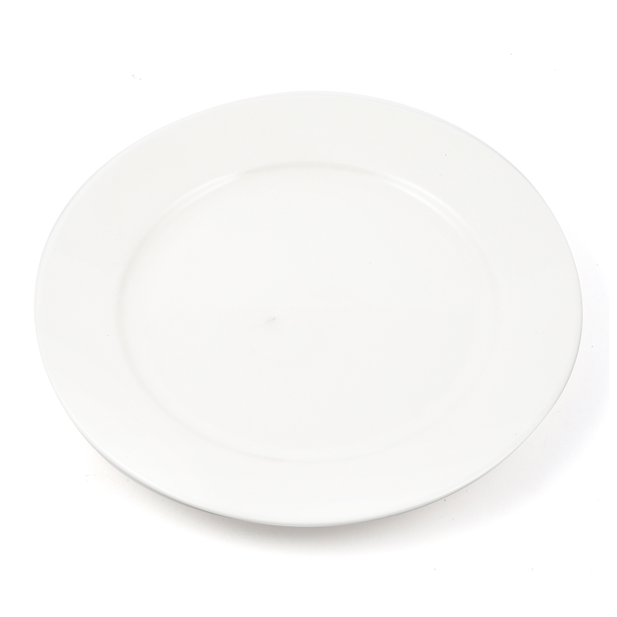 B2B Ivory Porcelain Flat Plate 30 cm / 12" | Jomla.ae