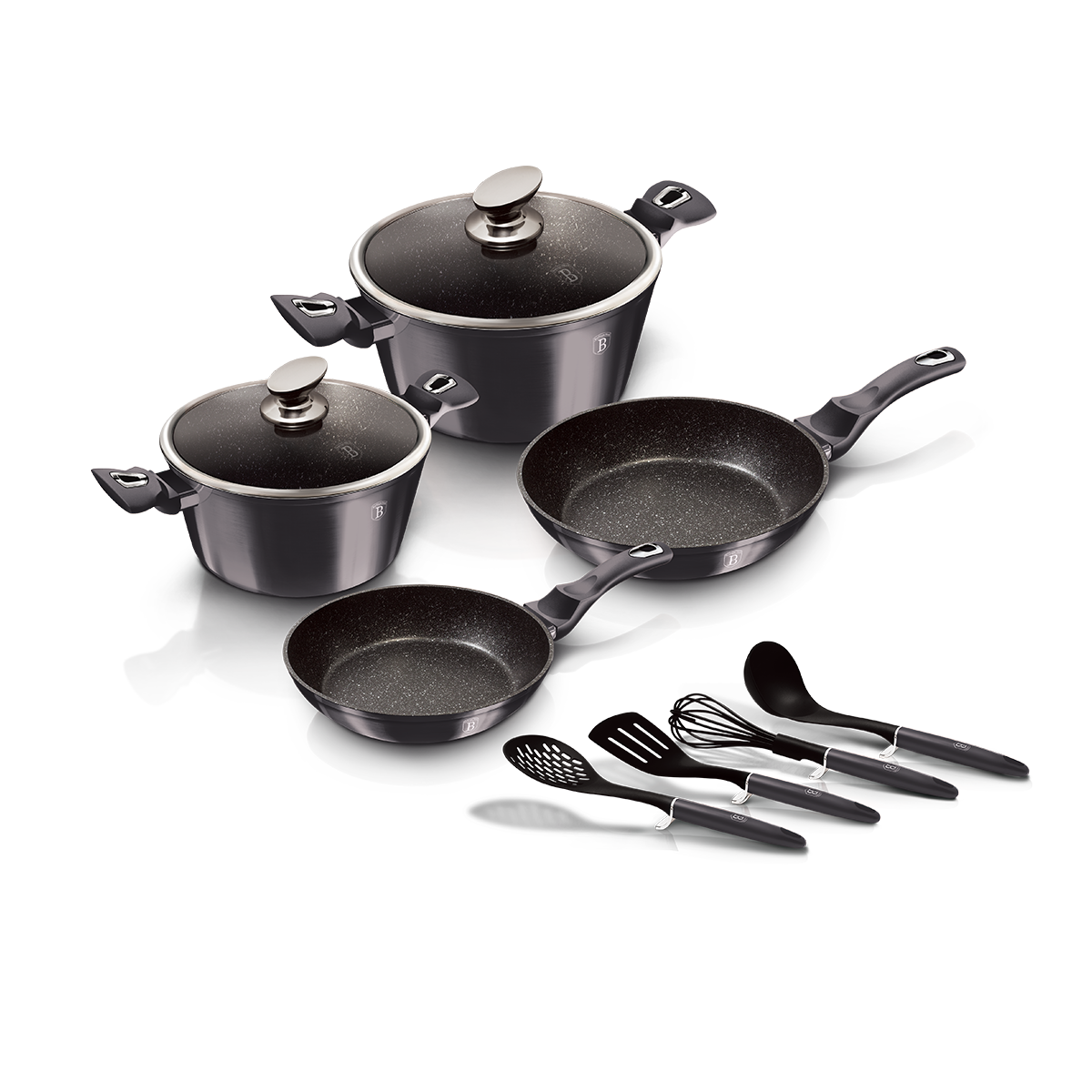 Order Berlinger Haus 10 Pieces Cookware Set Metallic Line Carbon Pro ...