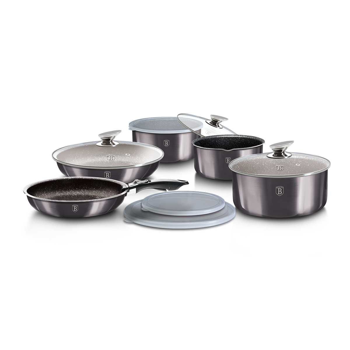 Order Berlinger Haus 12 Pieces Cookware Set Metallic Line Carbon Pro ...