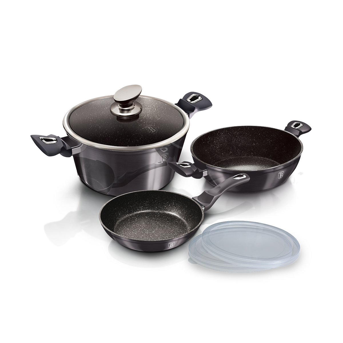 Order Berlinger Haus 6 Pieces Cookware Set Metallic Line Carbon Pro ...