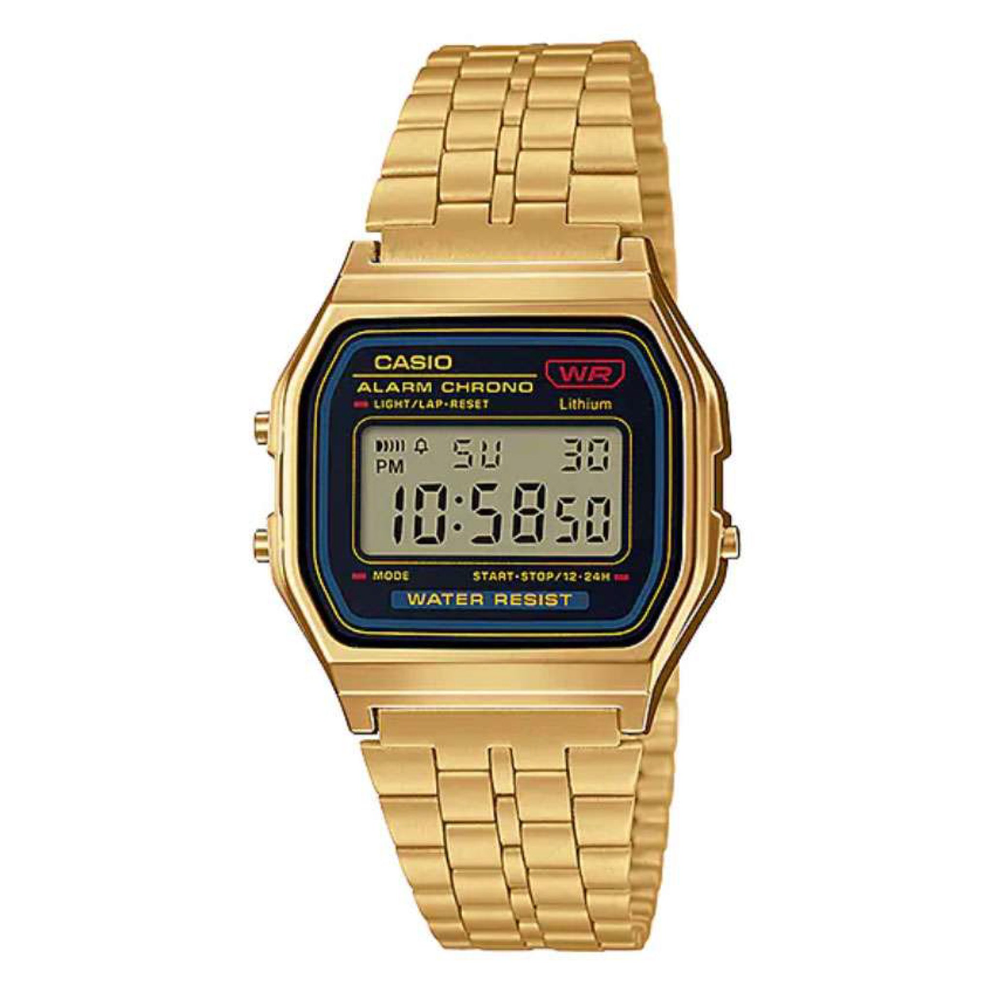 Order Casio Water Resistant Digital Watch - A159wgea-1df - Gold Now ...