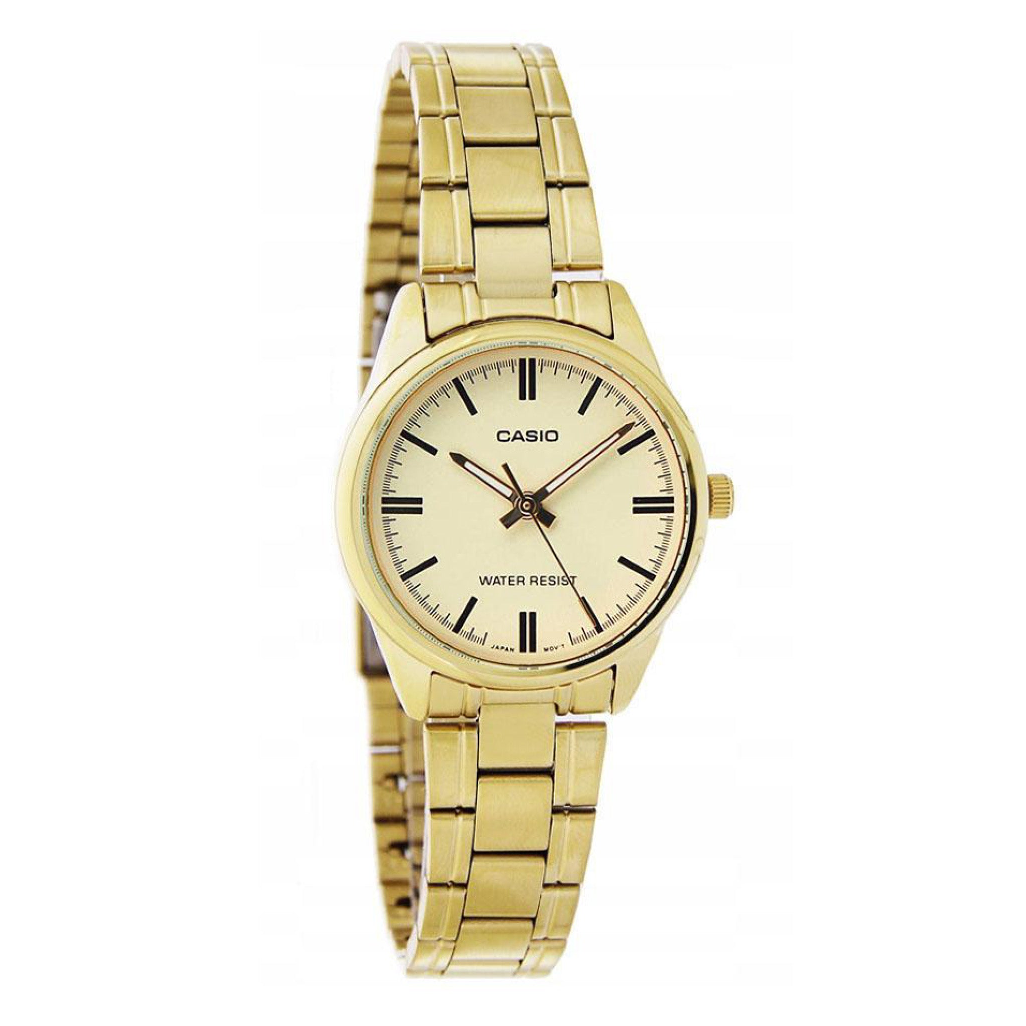 اطلب ساعة كاسيو انالوج بمينا بلون الشمبانيا للنساءCasio Women's Analog ...