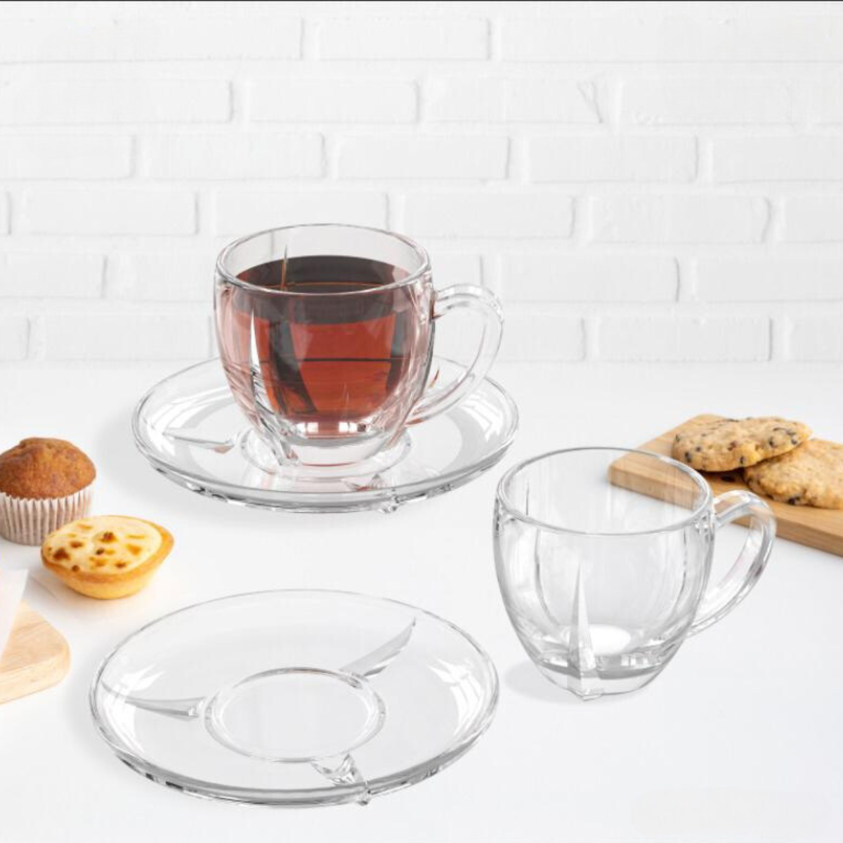 Order City Glass 12 Piece Lavi Tea Glass 190 ml Transparent Glass Now ...