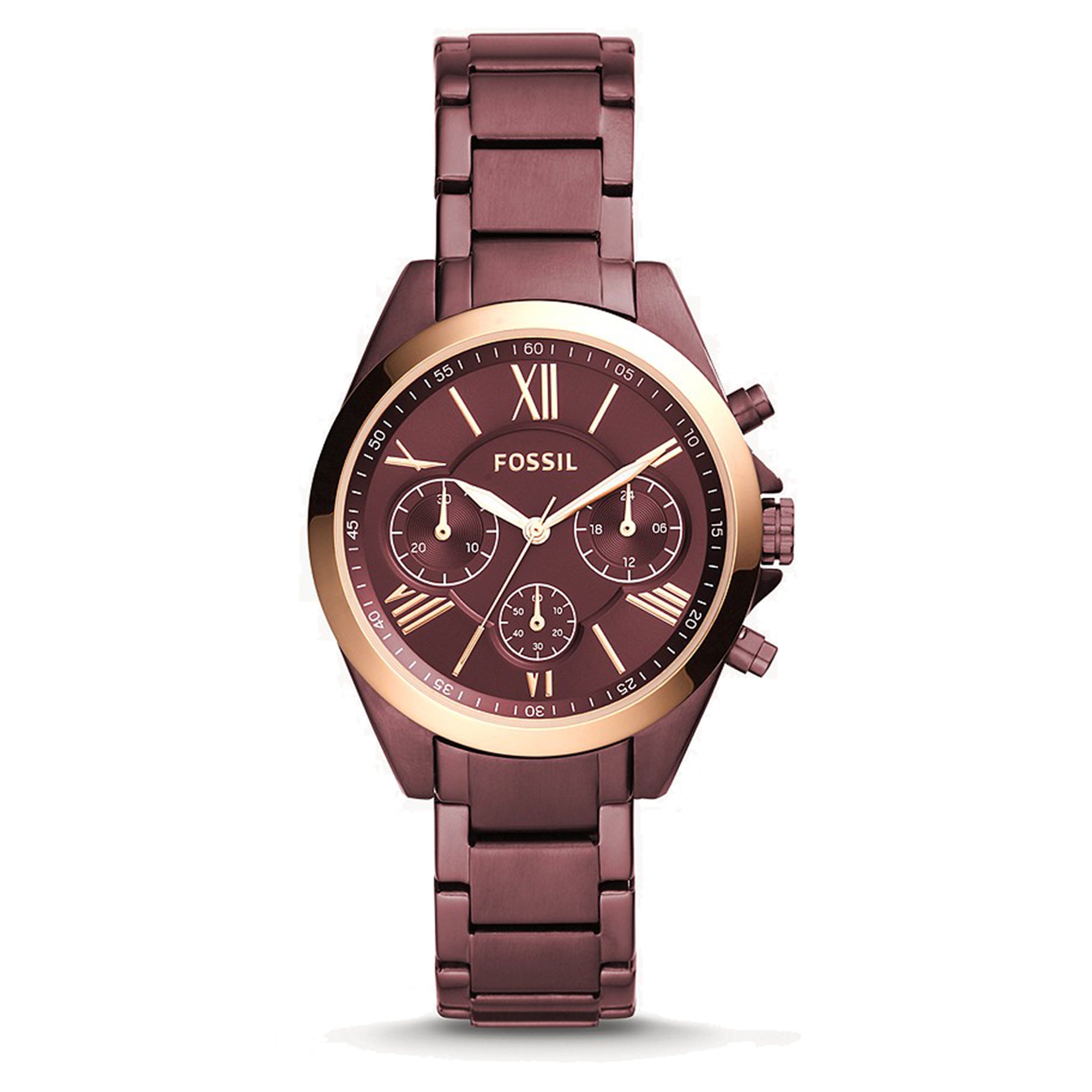 Order Fossil Bq3281 Women's Modern Courier Stainless Steel Chronograph ...