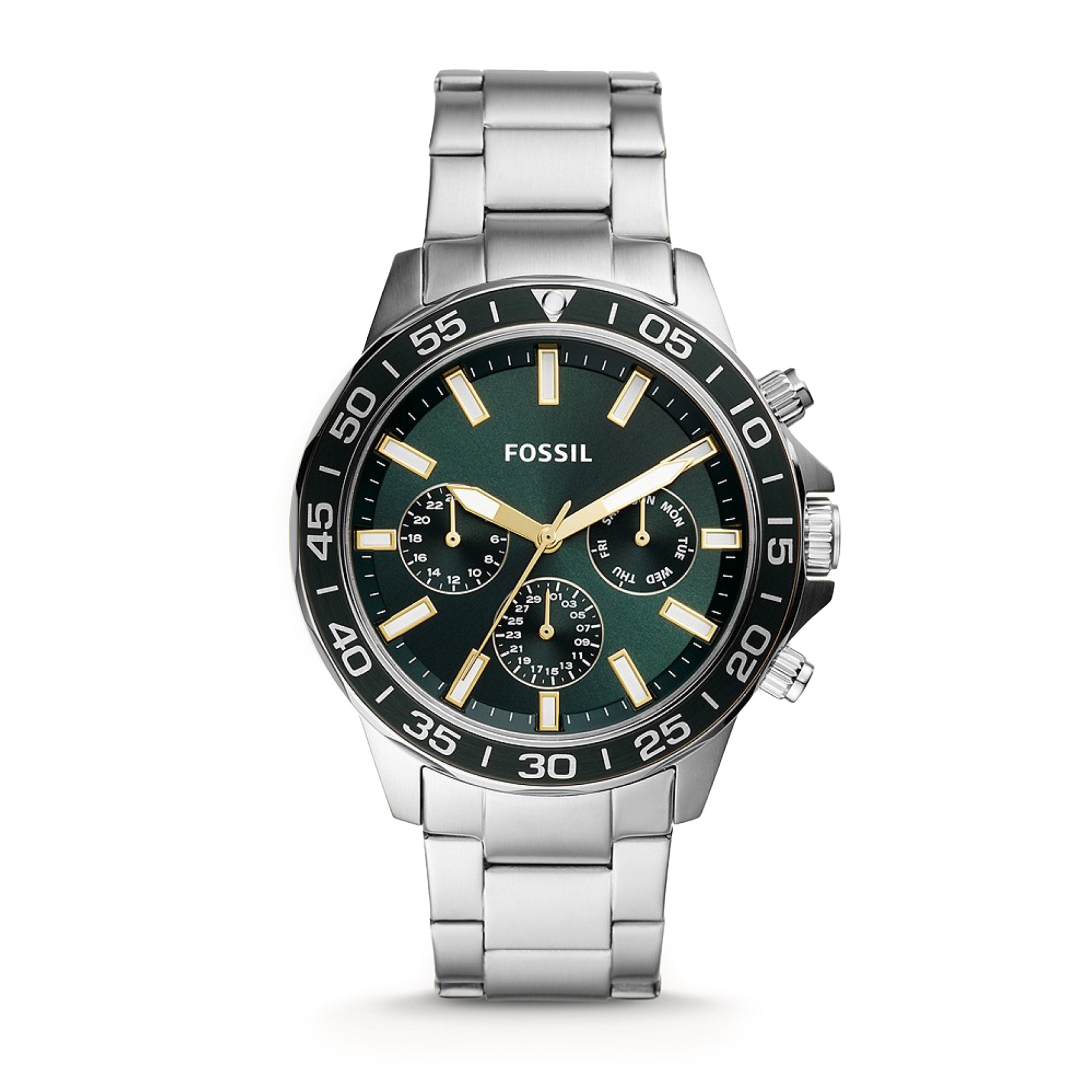 Order Fossil Men's Bannon Multifunction Stainless Steel Watch Bq2492 ...