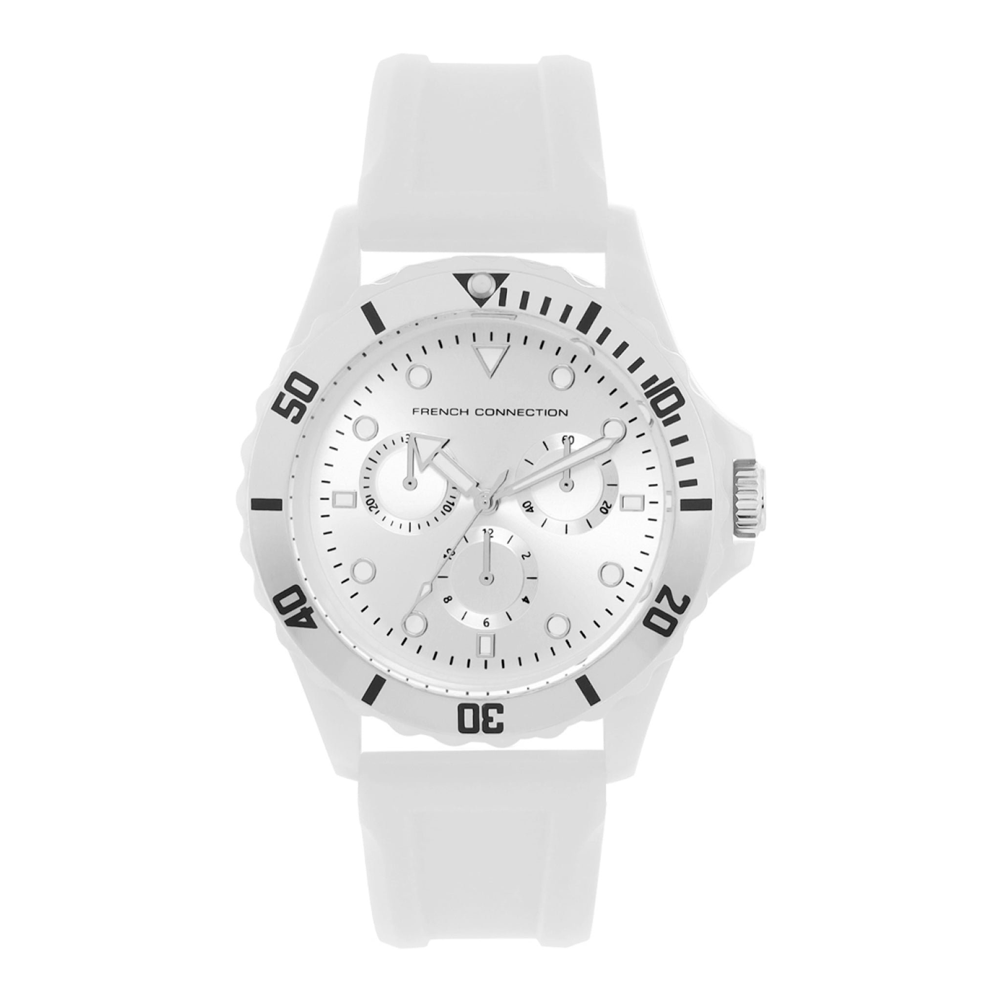 Order French Connection Men White Analog Watch Fc177w Now! | Jomla.ae