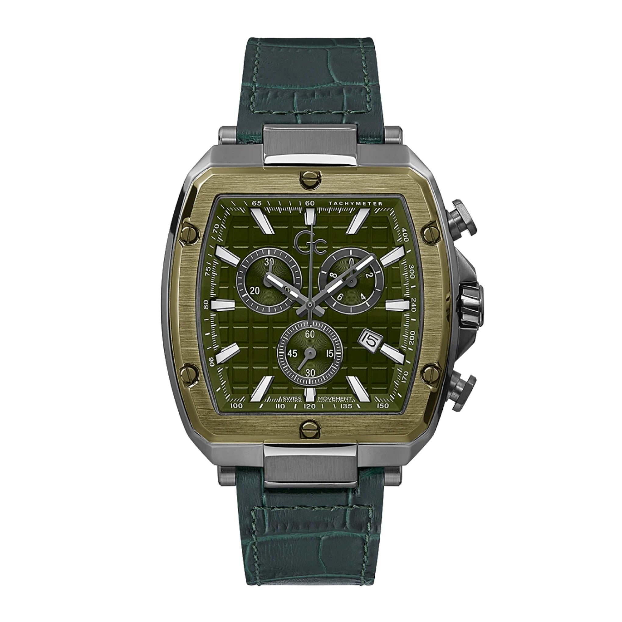 Order Gc Men's Spirit Tonneau Chrono Flex Strap Watch Y83011g9mf Now ...