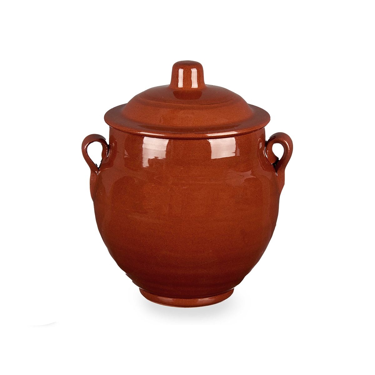 Order La Dehesa Clay Big Jar with Handles 800 ml Brown Now! | Jomla.ae