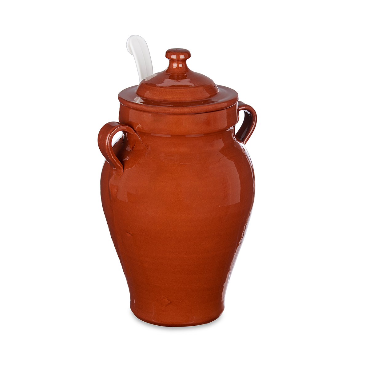 Order La Dehesa Clay Jar with Spoon 2.5 Liter Brown Now! | Jomla.ae