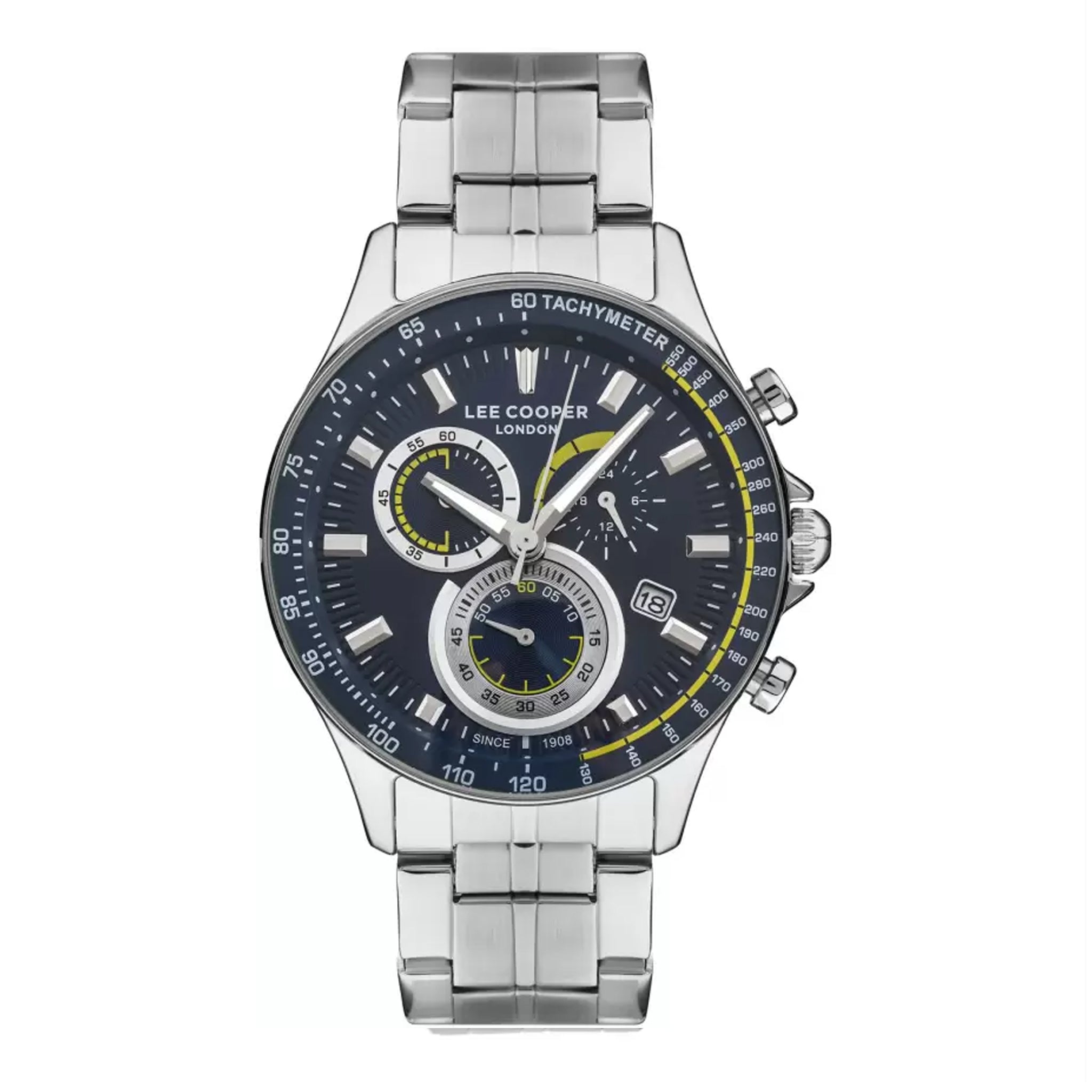 Order Lee Cooper Men's Multi Function Dark Blue Dial Watch €“ Lc07403 ...