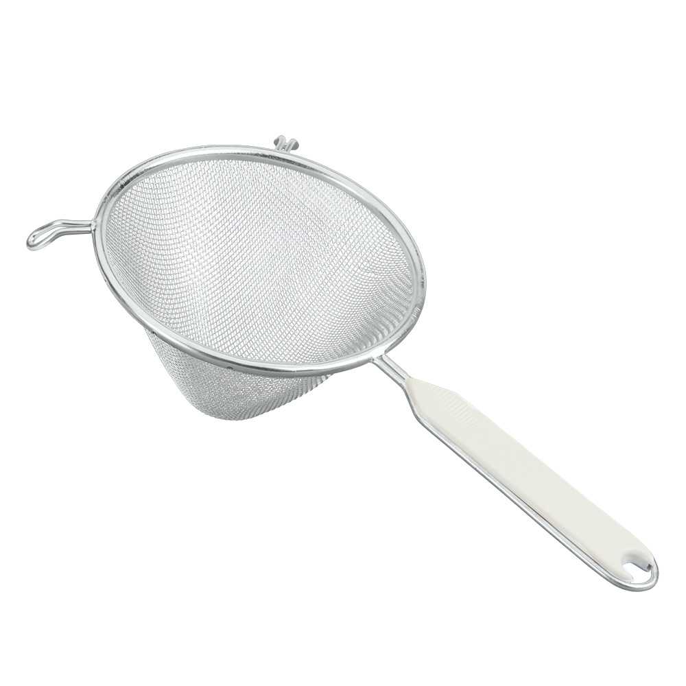 Order Metaltex Stainless Steel Conical Strainer Plastic Handle white ...