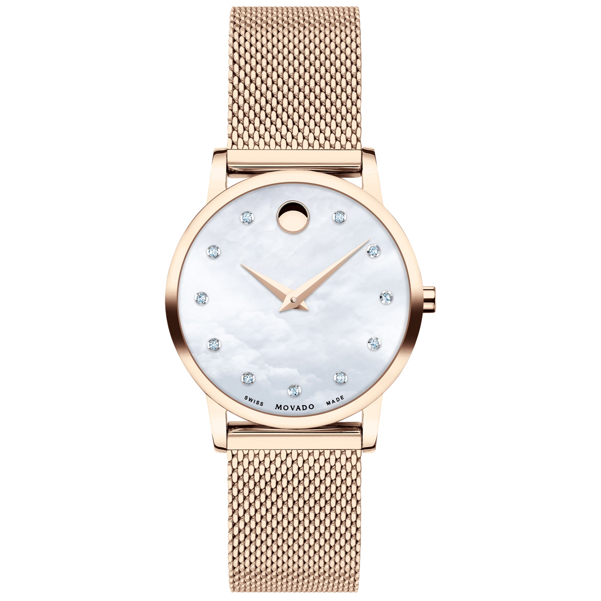 Order Movado 0607492 Museum Classic, 28 Mm Pale Rose Gold Pvd-Finished ...