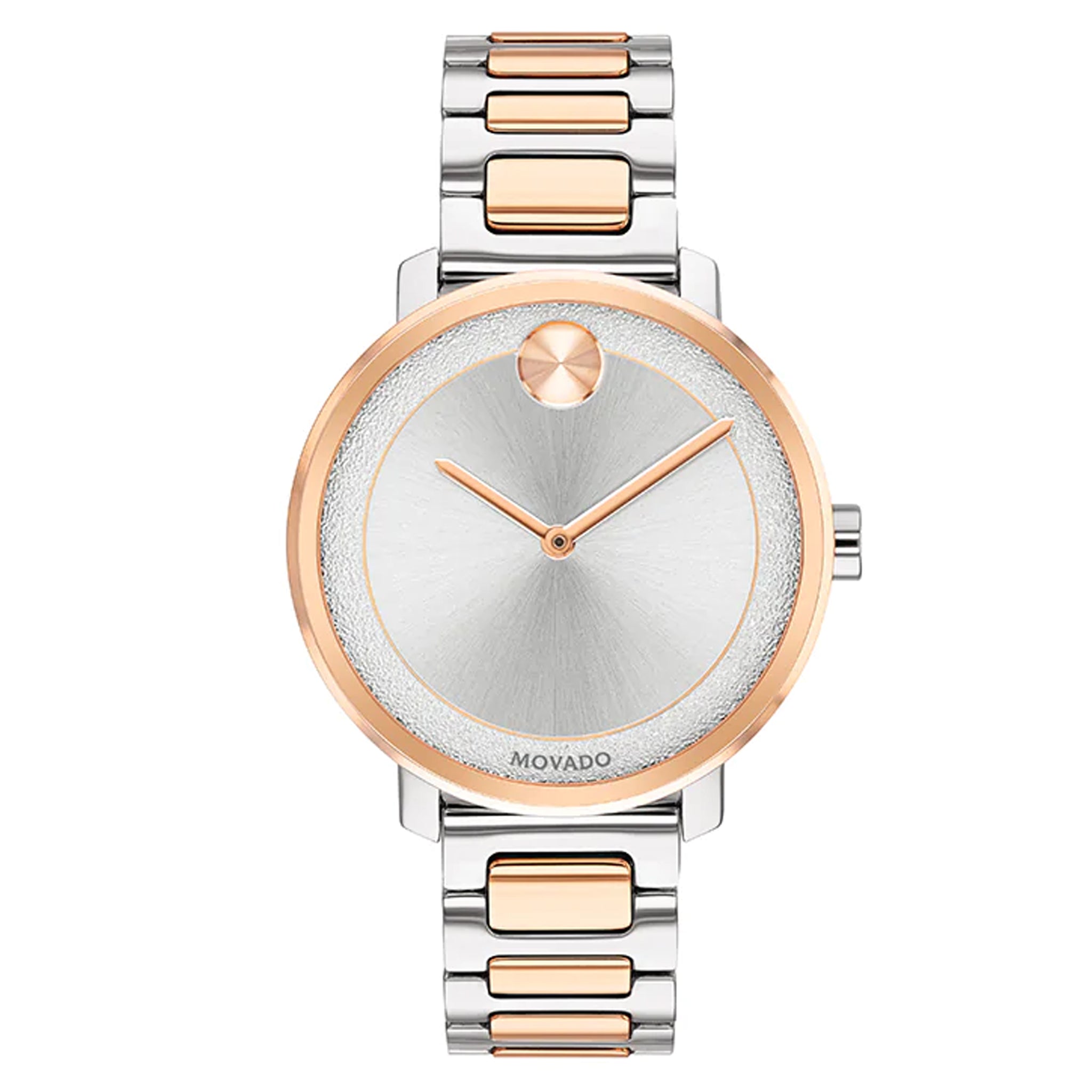 Order Movado 3600504 Bold Ladies Watch Rose Gold Tone Case Quartz Now ...