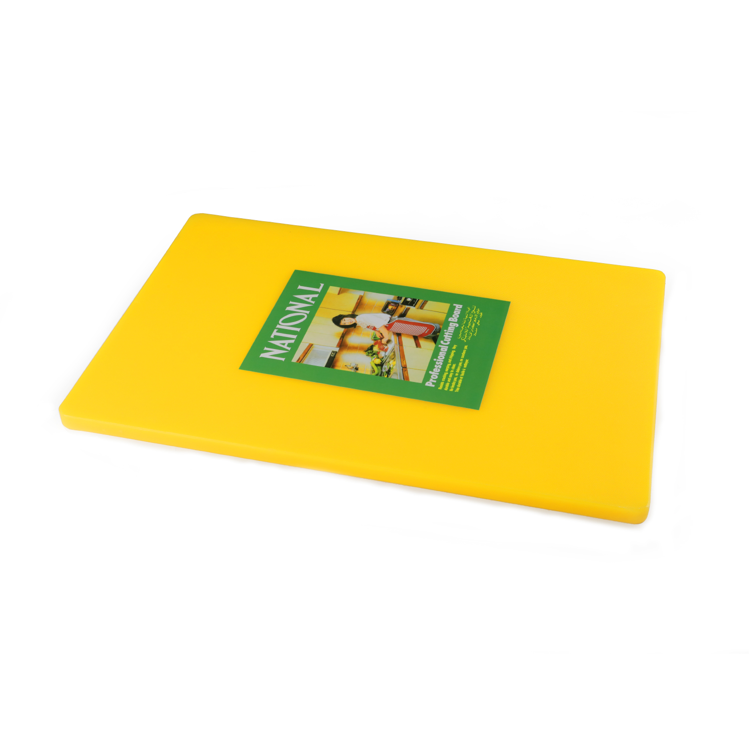 Order National PE Cutting Board Yellow 60 cm Now! | Jomla.ae