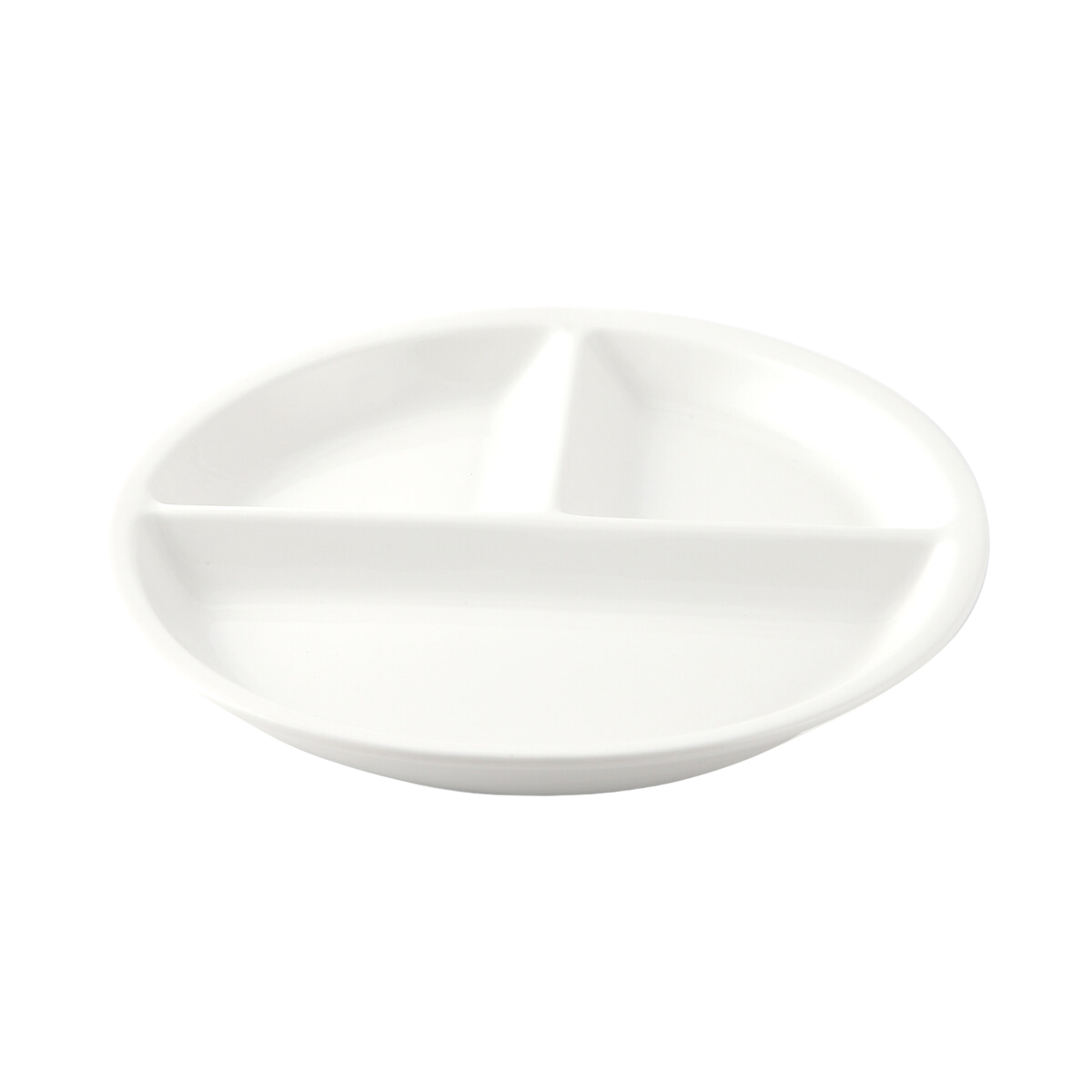 Order Porceletta Ivory Porcelain 3 Compartments Divider Plate 23x3 cm ...