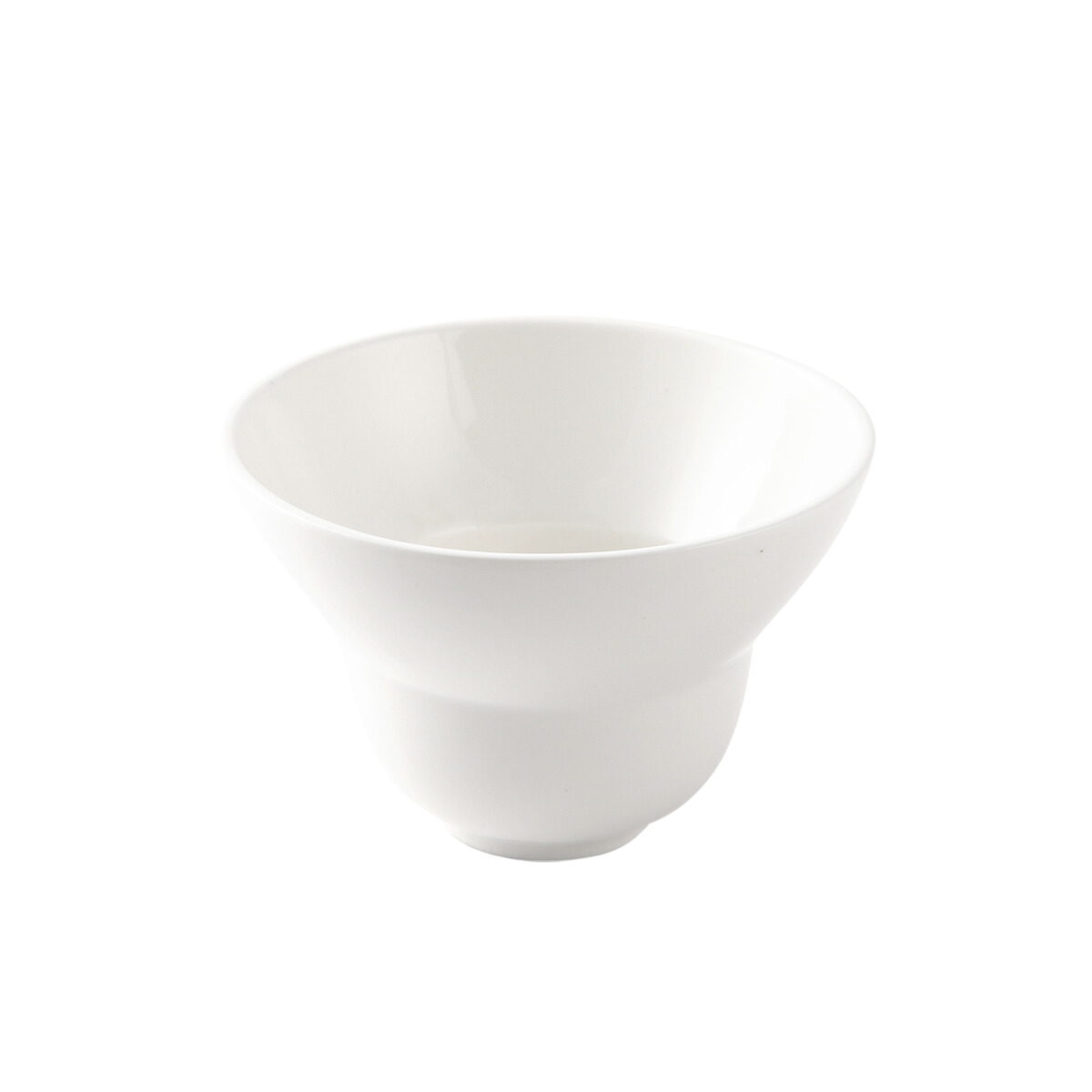 Order Porceletta Ivory Porcelain Blown Bowl 15 cm Now! | Jomla.ae