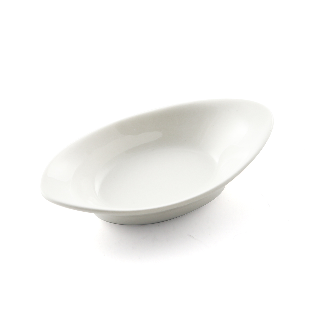 Order Porceletta Ivory Porcelain Oval Dish 9 cm Now! | Jomla.ae