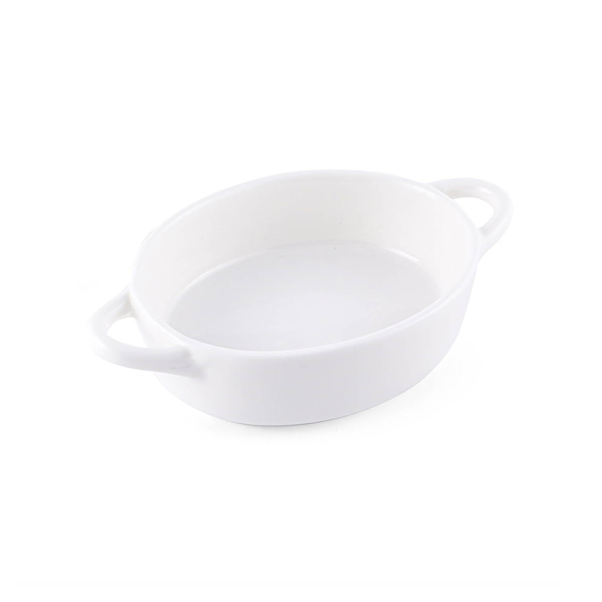 Order Porceletta Ivory Porcelain Oval Smal Bowl 8.8 cm Now! | Jomla.ae
