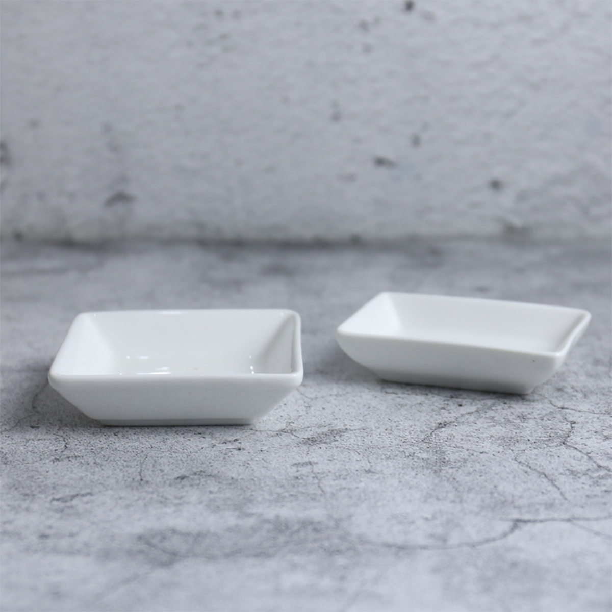 Order Porceletta Ivory Porcelain Rectangular Dish 3.5" Now! | Jomla.ae
