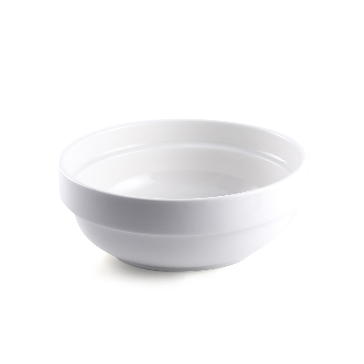 Order Porceletta Ivory Porcelain Round Stackable Bowl 15 cm Now! | Jomla.ae
