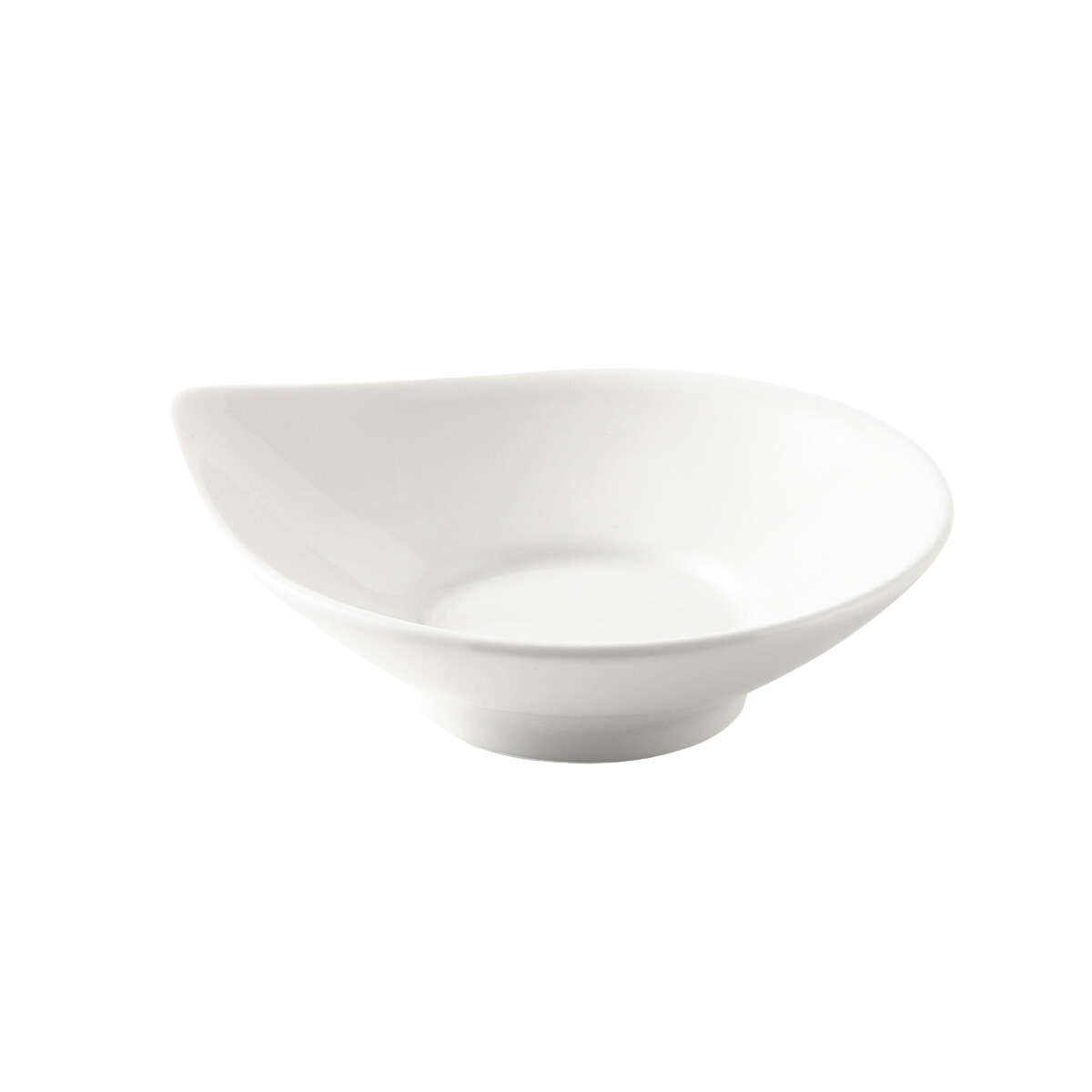 Porceletta Ivory Porcelain Sauce Dish 12 cm | Jomla.ae