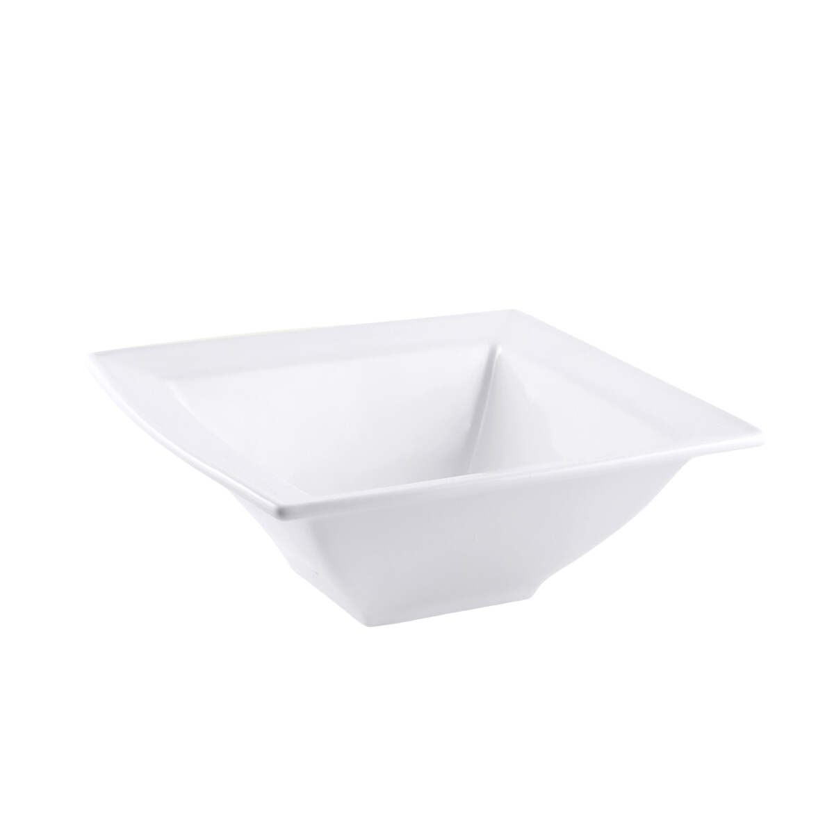 Order Porceletta Ivory Porcelain Square Bowl Double Rim 25 cm Now ...