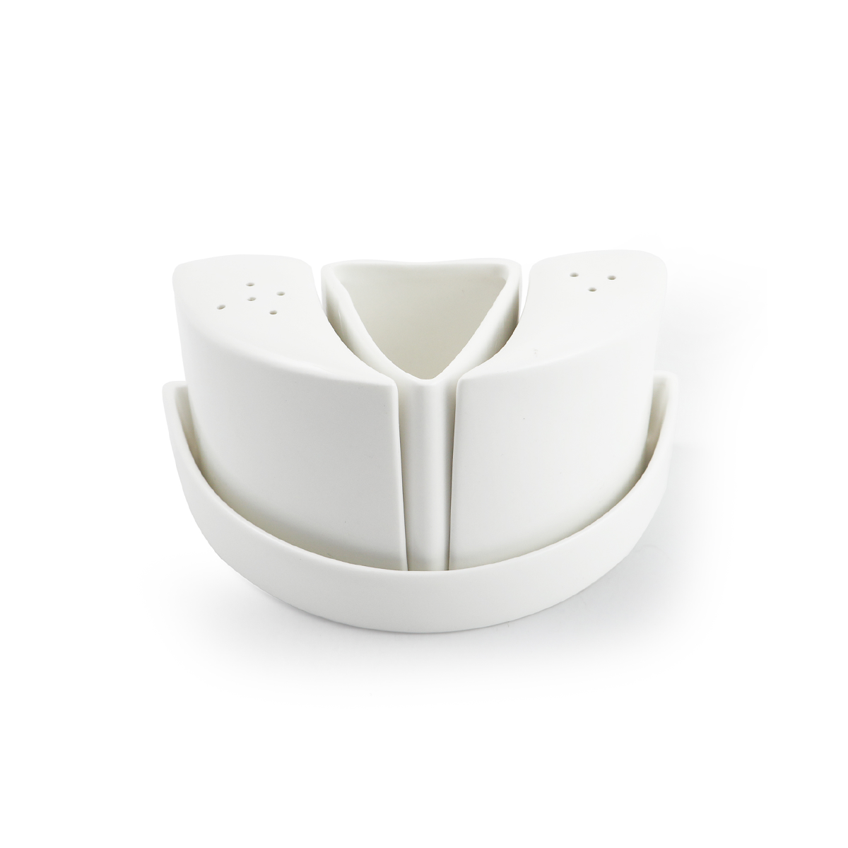 Order Porceletta Ivory Porcelain Table Condiment Set 4 Pieces Now ...