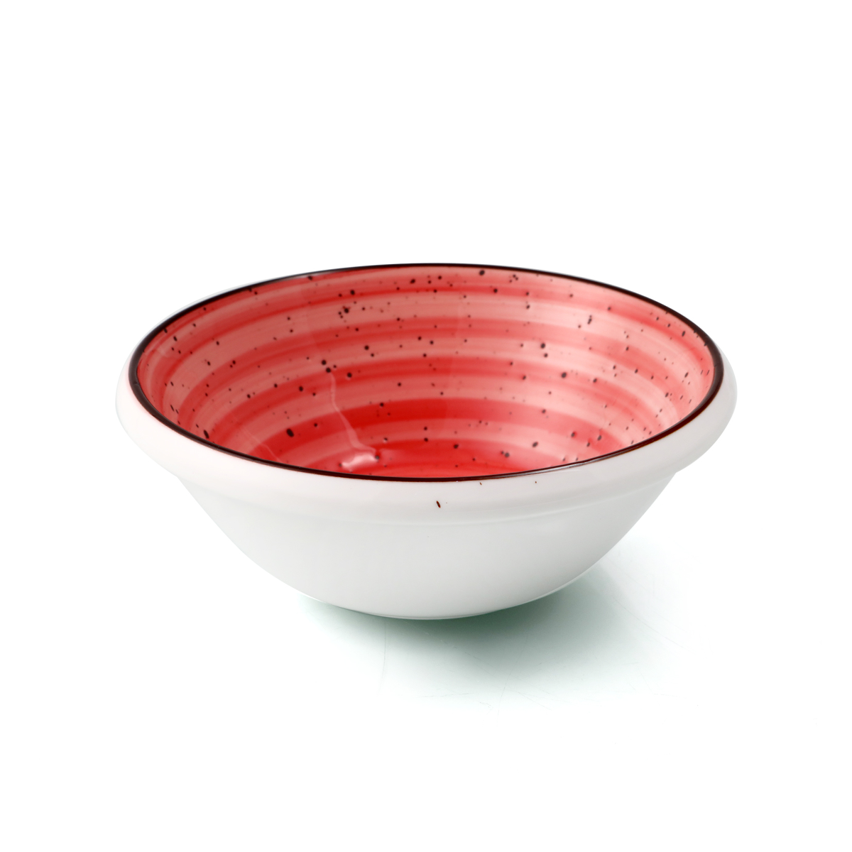 Order Porceletta Red Color Glazed Porcelain Mezza & Salad Bowl 6" Now ...