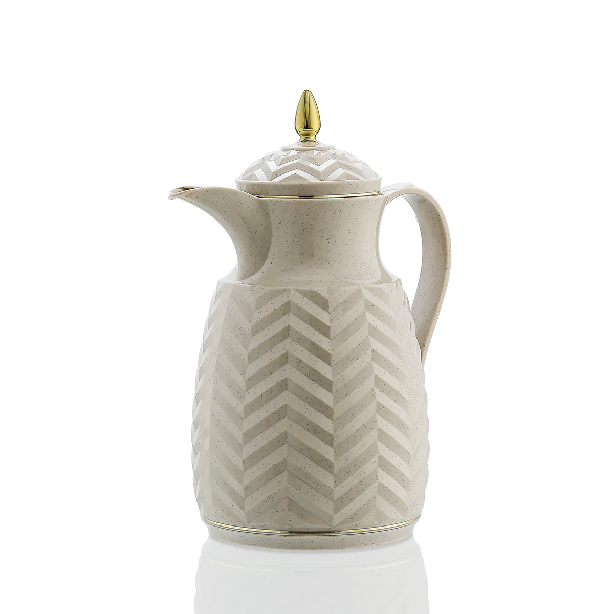 Order Rose Beige Coffee Vacuum Flask 1 Liter RS-2020 Beige Now! | Jomla.ae