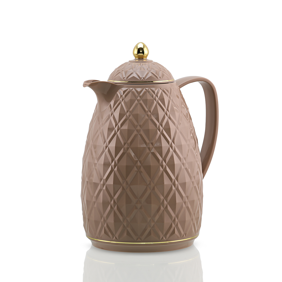 Order Rose Brown Tea Vacuum Flask 1.5 Liter RS-1717 Brown Now! | Jomla.ae