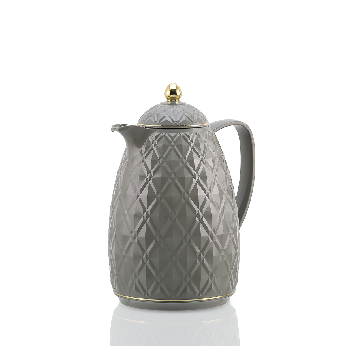 Order Rose Grey Tea Vacuum Flask 1 Liter RS-1717 Grey Now! | Jomla.ae