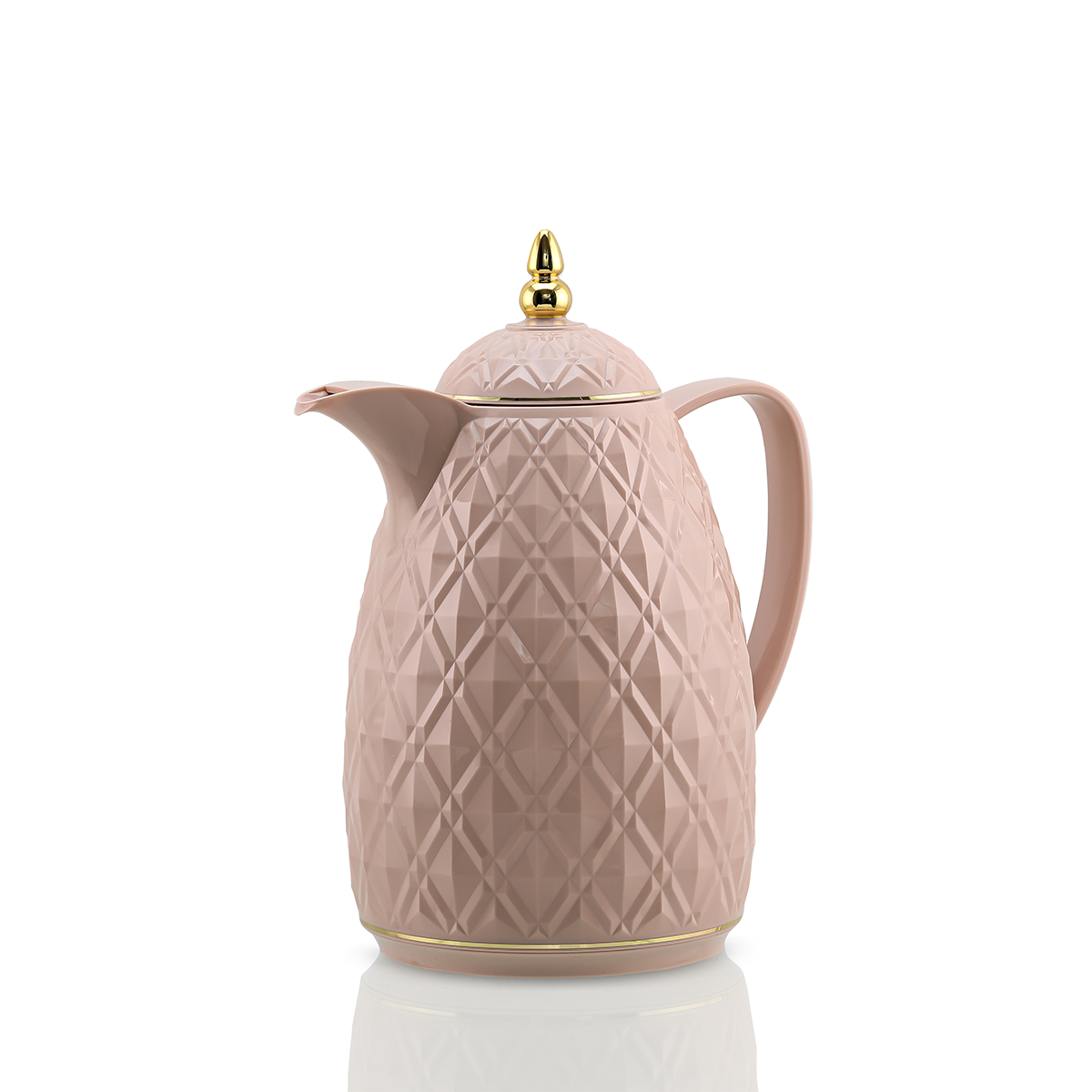 Order Rose Pink Coffee Vacuum Flask 1 Liter RS-1717 Pink Now! | Jomla.ae