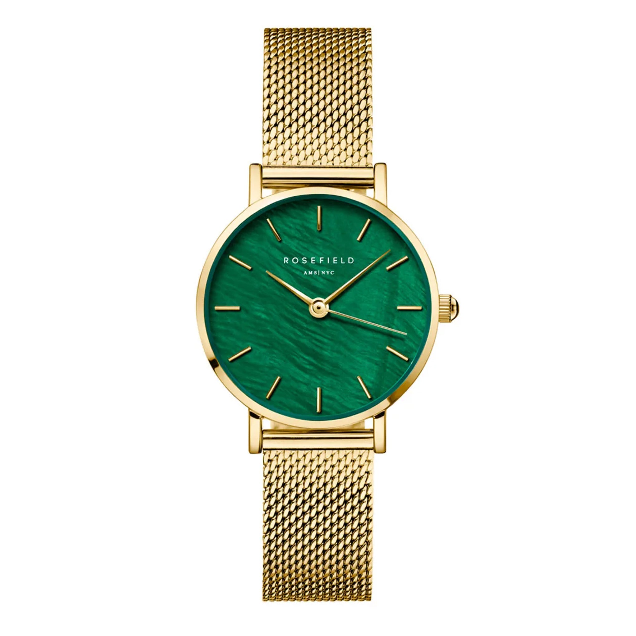 Order Rosefield Women's Small Edit Emerald Mesh Watch Seegmg-Se72 Now ...