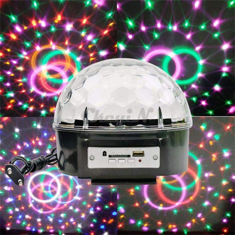 Order Sandokey Led Crystal Magic Ball Light, Disco Dj Party Lights Now ...