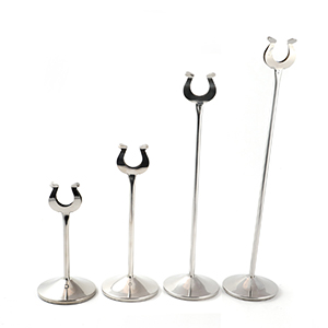 Order Stainless Steel Table Card Stand 8" Silver Stainless Steel Now ...