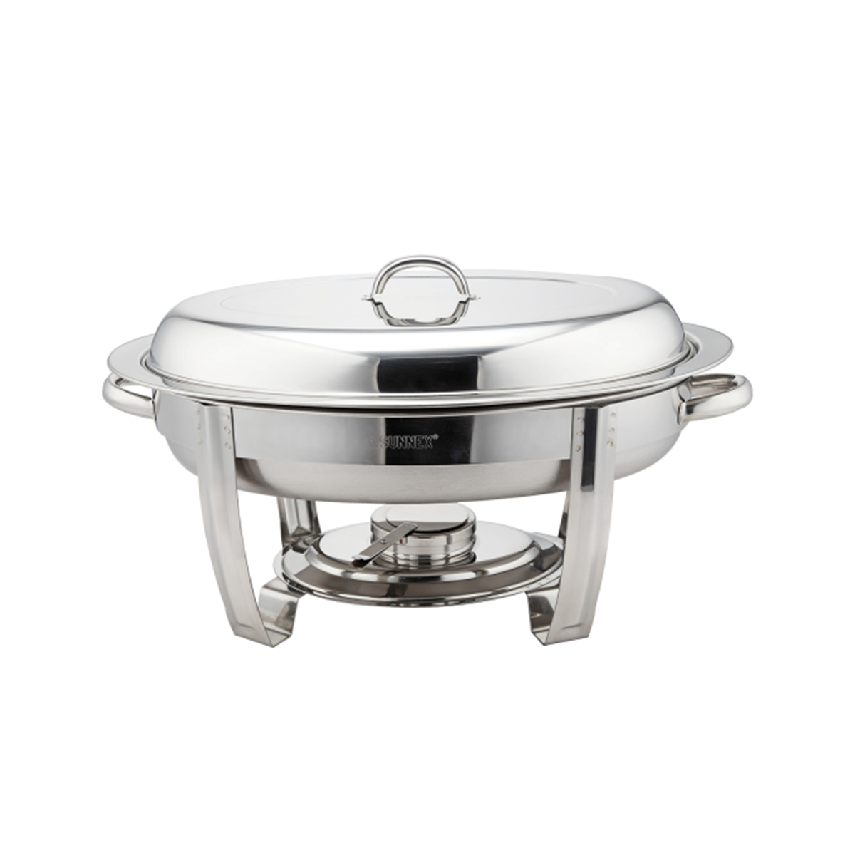 Order Sunnex Regal Stainless Steel Chafer Oval Silver Transparent ...