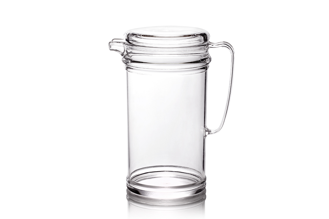 Order Transparent Acrylic Jug with Cover 1.5 Liter Now! | Jomla.ae