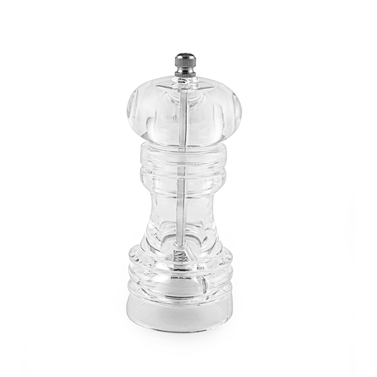 Order Transparent Pepper Mill 6.5 cm x 14 cm Transparent Now! | Jomla.ae