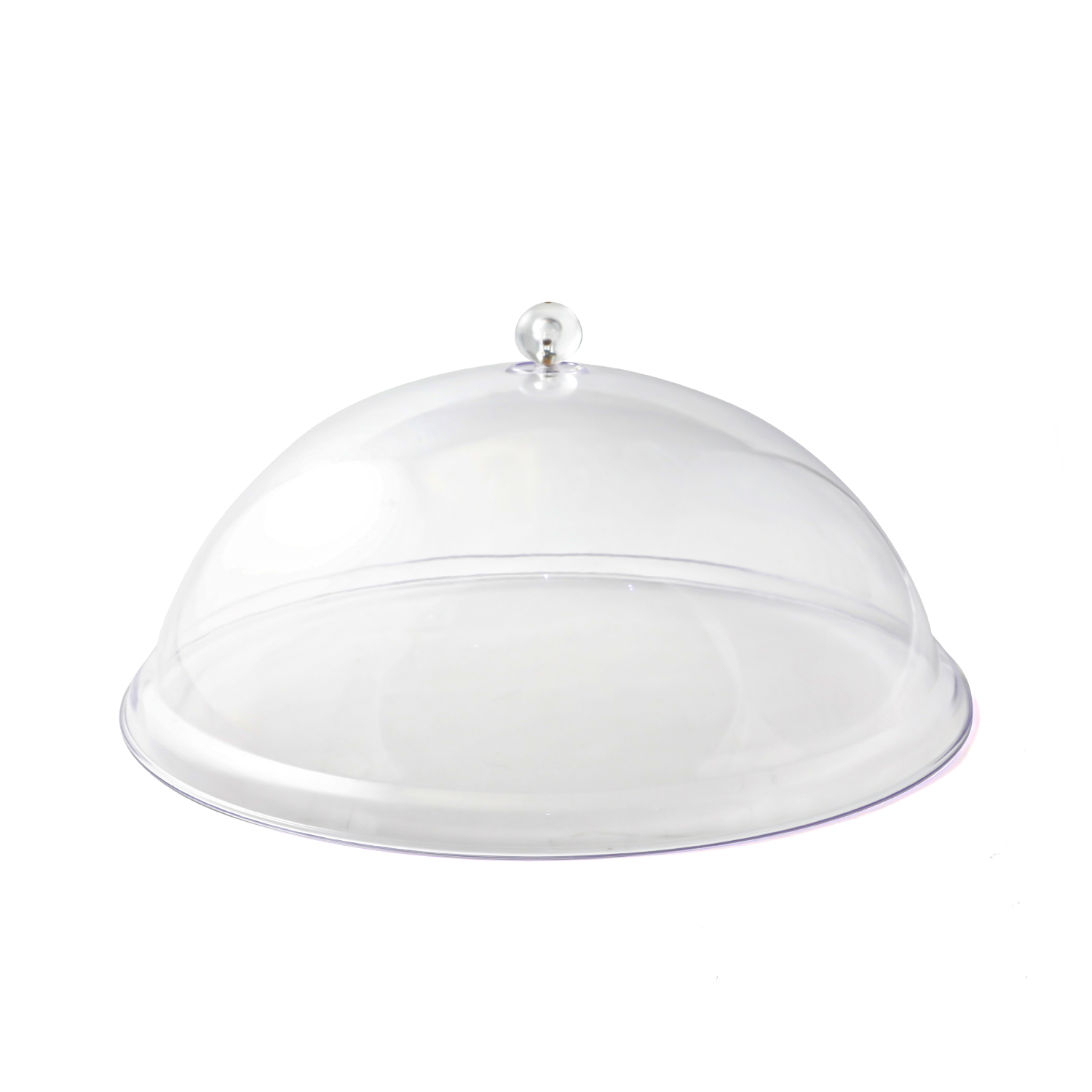 Order Transparent Plastic Dome Cover with Handle 21 cm Transparent Now ...