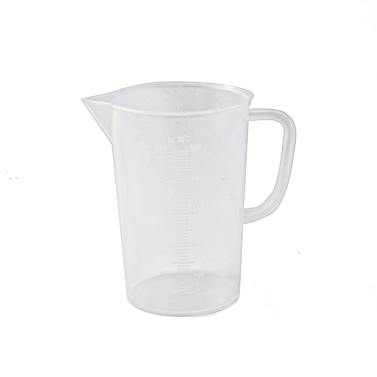 Order Transparent Plastic Measuring Jug 500 ml Now! | Jomla.ae