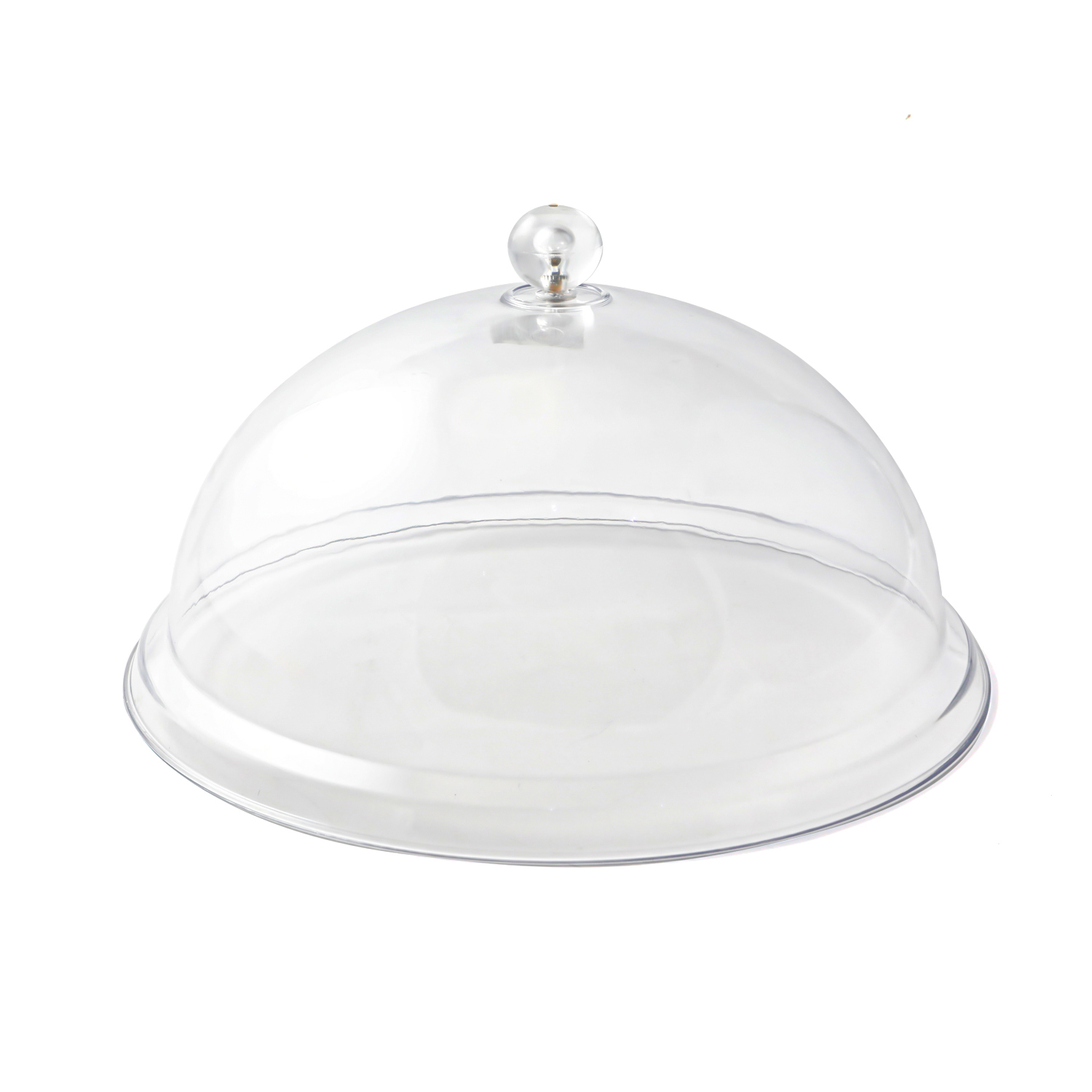 Order Transparent Plastic Round Cover Clear 14" Now! | Jomla.ae