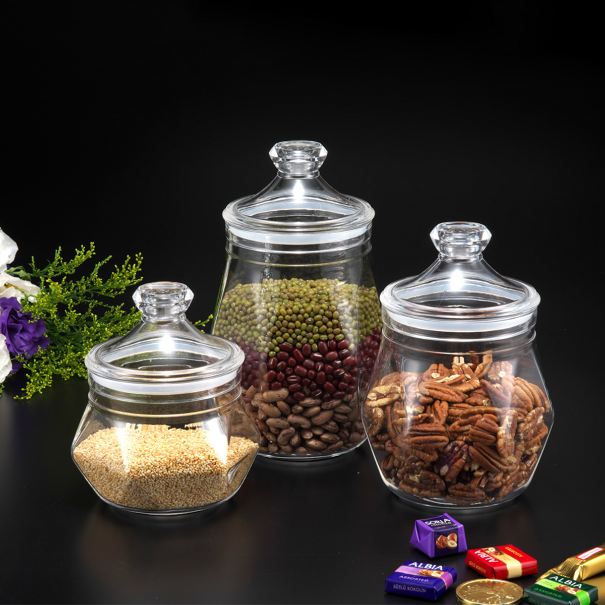 Order Vague Acrylic Diamond Clear Jar Large Transparent Acrylic Now ...