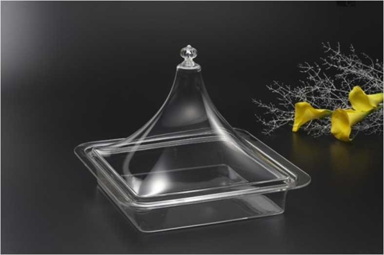 Order Vague Acrylic Square Tajin Transparent Now! | Jomla.ae
