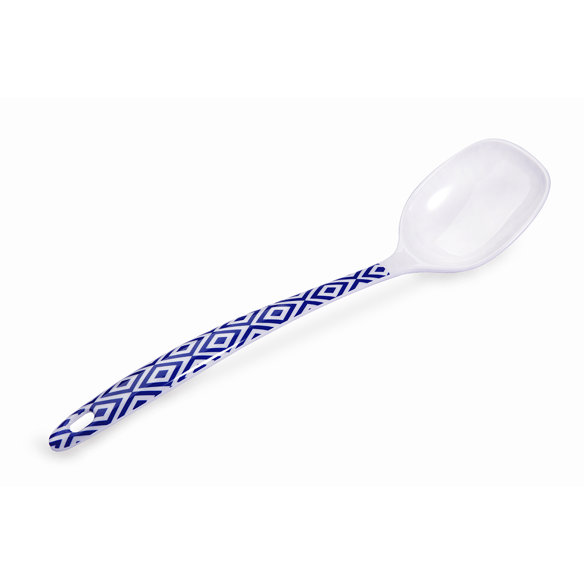 Order Vague Melamine Ladle Blue Line 12" Blue White Melamine Now ...