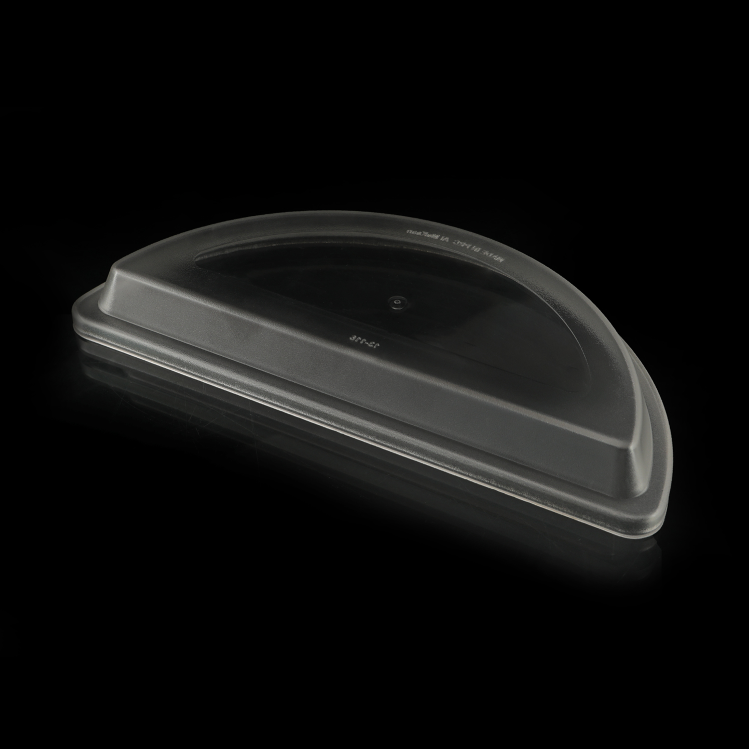 Order Vague Plastic Half Moon Cover Clear Transparent PC Now! | Jomla.ae