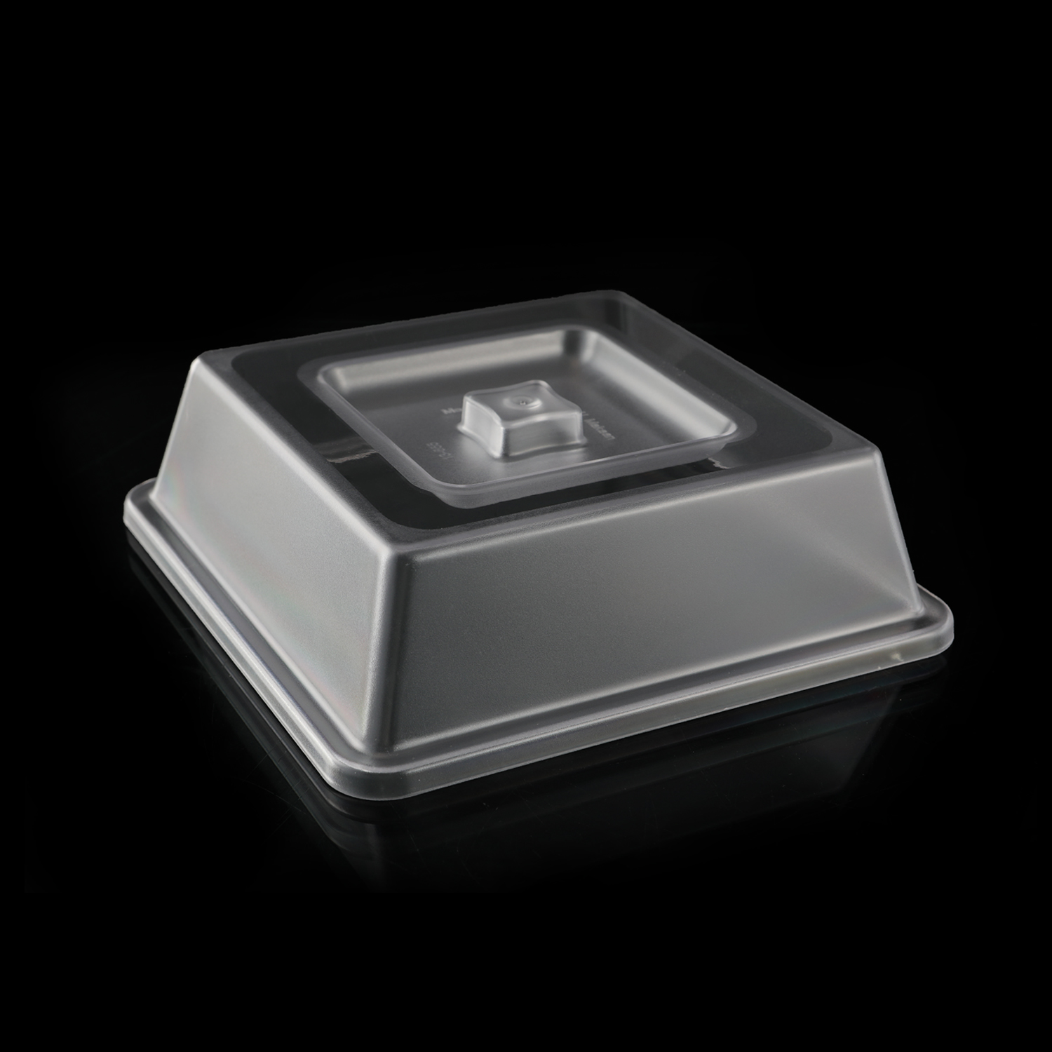 Order Vague Plastic Square Cover Clear Color 18.7 cm Transparent PC Now ...