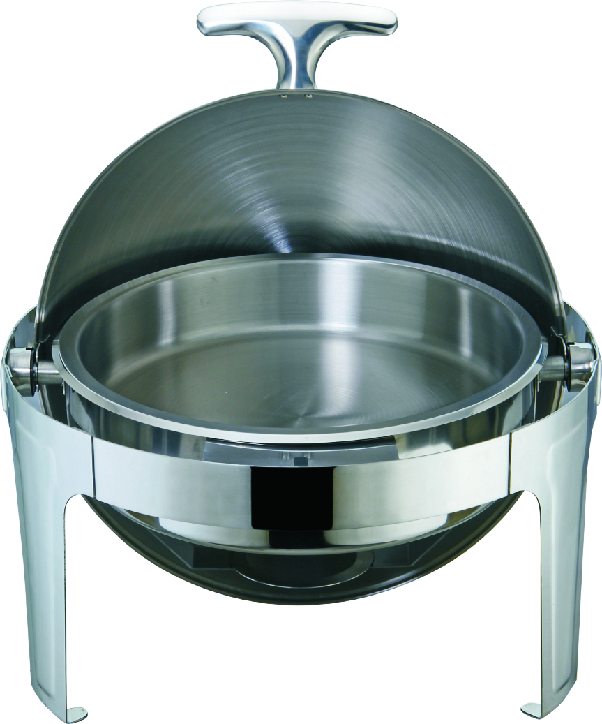 Order Vague Stainless Steel Round Roll Chafing Dish 6 Liter Silver ...